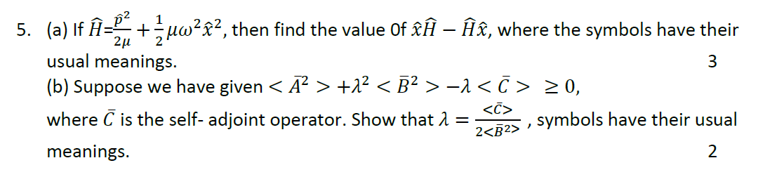 Solved 1 5. (a) If û_22. 2μ 3 +žuw?f?, then find the value | Chegg.com