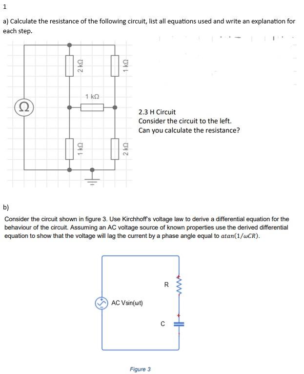 Solved Simple calculate the resistance in parallel/series | Chegg.com