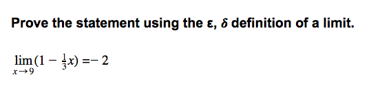 Solved Prove the statement using the E, & definition of a | Chegg.com