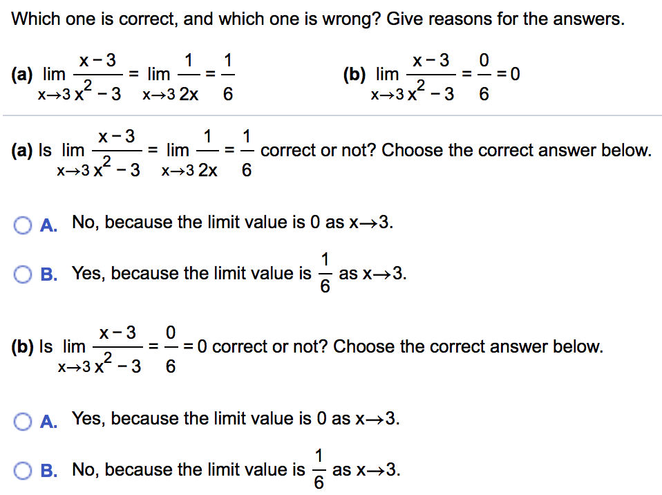 Solved Which one is correct, and which one is wrong? | Chegg.com