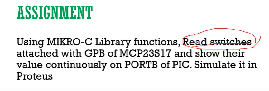 Assignment Using Mikro C Library Functions Read 