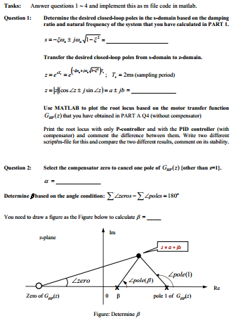 Solved PART B: Design a digital controller for the DC motor | Chegg.com