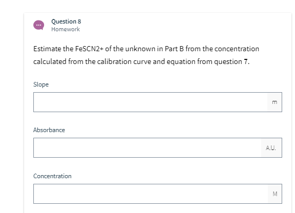 Graph Title Part I: Calibration Curve X Axis Label Y | Chegg.com