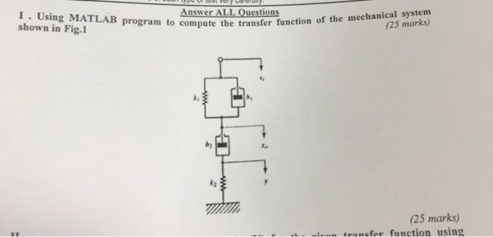 Solved program to compute the transfer function of the | Chegg.com