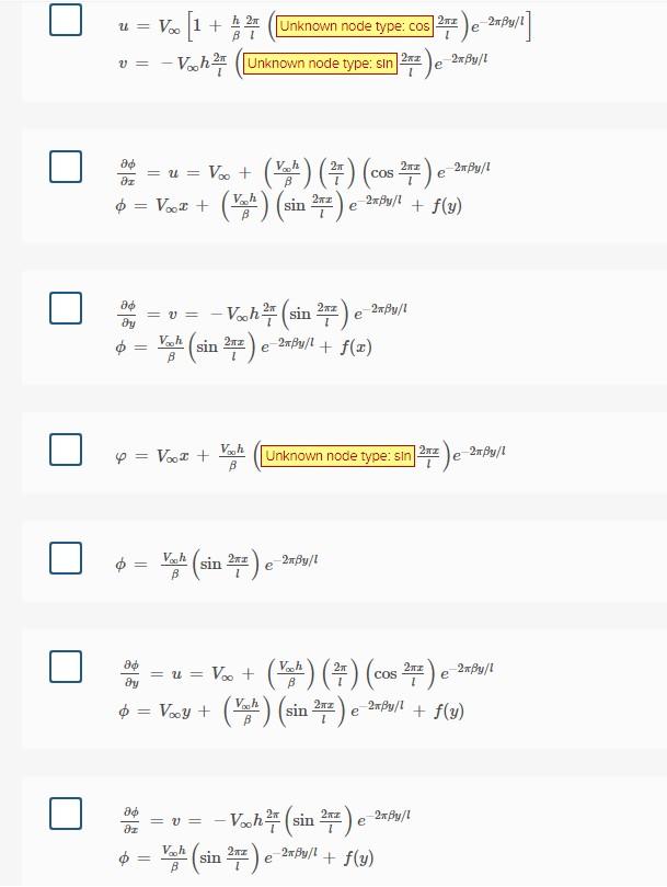 Solved Consider a subsonic compressible flow over a wavy | Chegg.com