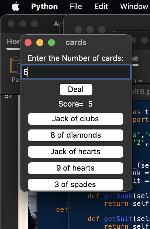Solved In this task, we will write a program test.9.py, | Chegg.com