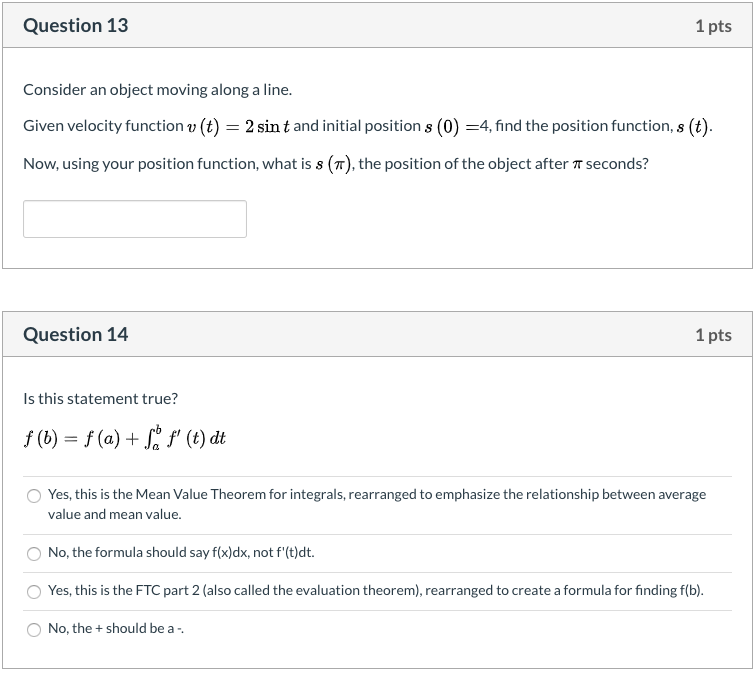 Solved Question 12 1pts The graphof h (c) is shown here. | Chegg.com