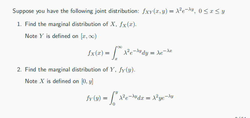 Solved Suppose you have the following joint distribution: | Chegg.com