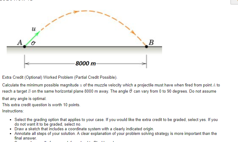 Solved 8000 m Extra Credit (Optional) Worked Problem | Chegg.com