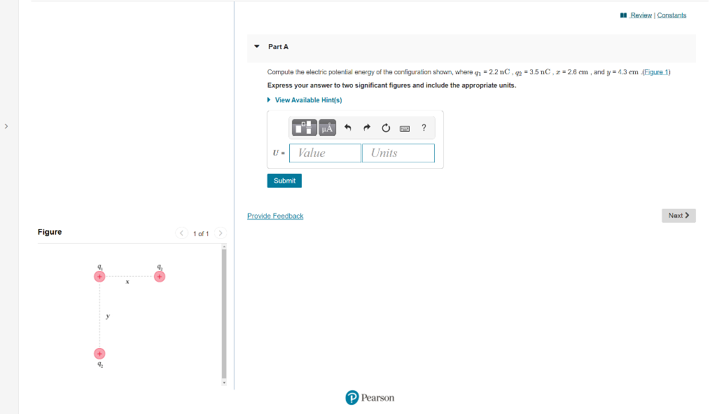 Solved Review Constants Part A Compute the electric | Chegg.com Solved Review Constants Part A Compute the electric | Chegg.com