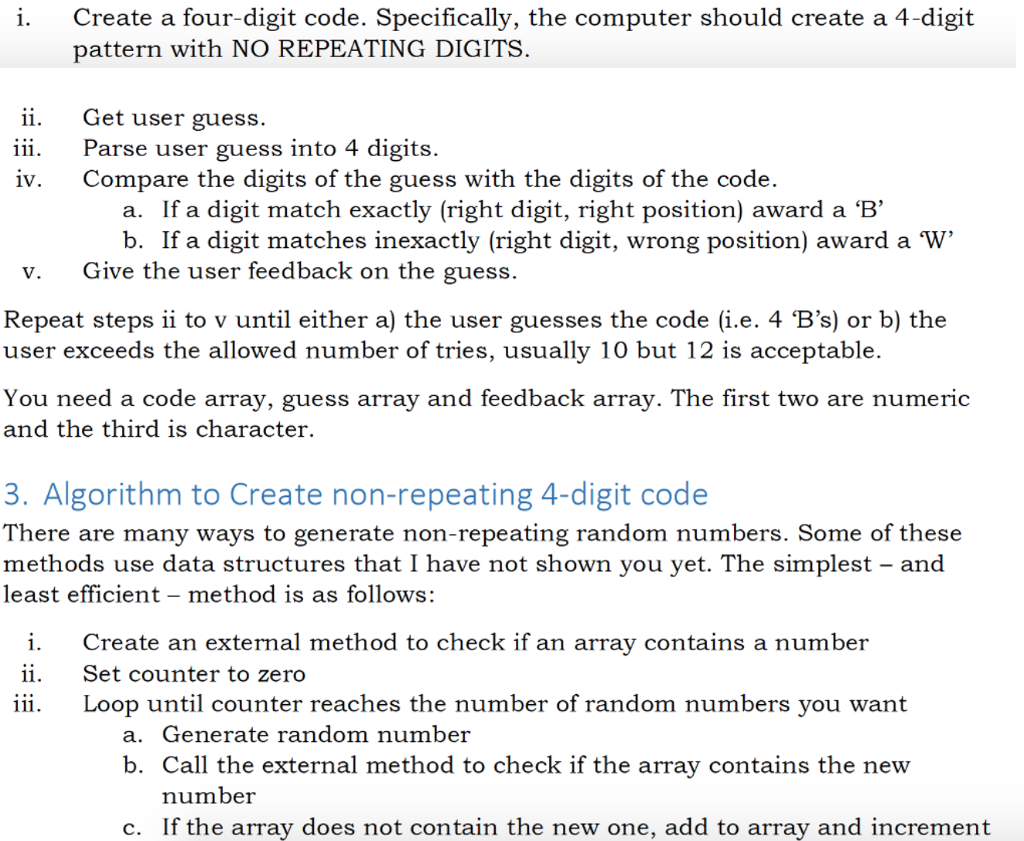 Solved 1. What is MasterMind? Mastermind or Master Mind is a | Chegg.com