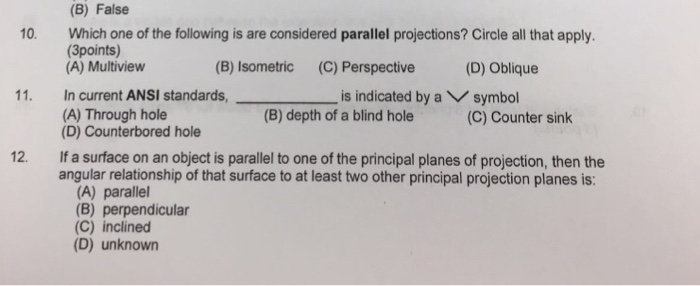 Solved Which one of the following is are considered parallel | Chegg.com