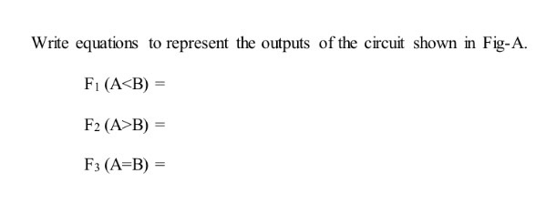 Solved Trace the inputs & outputs of the circuit shown in | Chegg.com