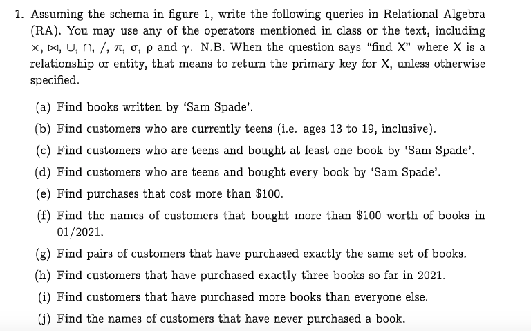 Solved create table CUSTOMER ( CID text primary key, NAME | Chegg.com