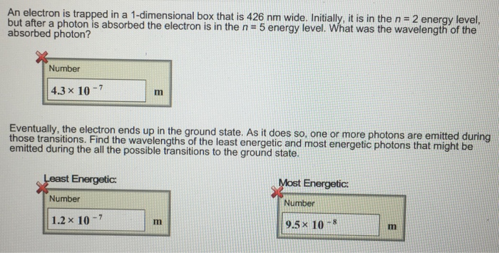 Solved An electron is trapped in a 1-dimensional box that is | Chegg.com
