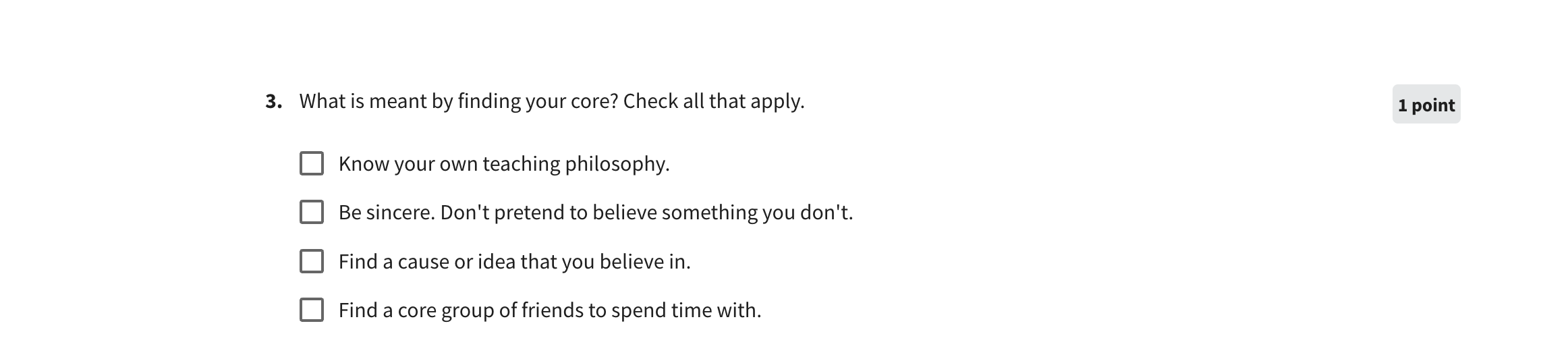 1. Which are examples of learning? (Check all that | Chegg.com