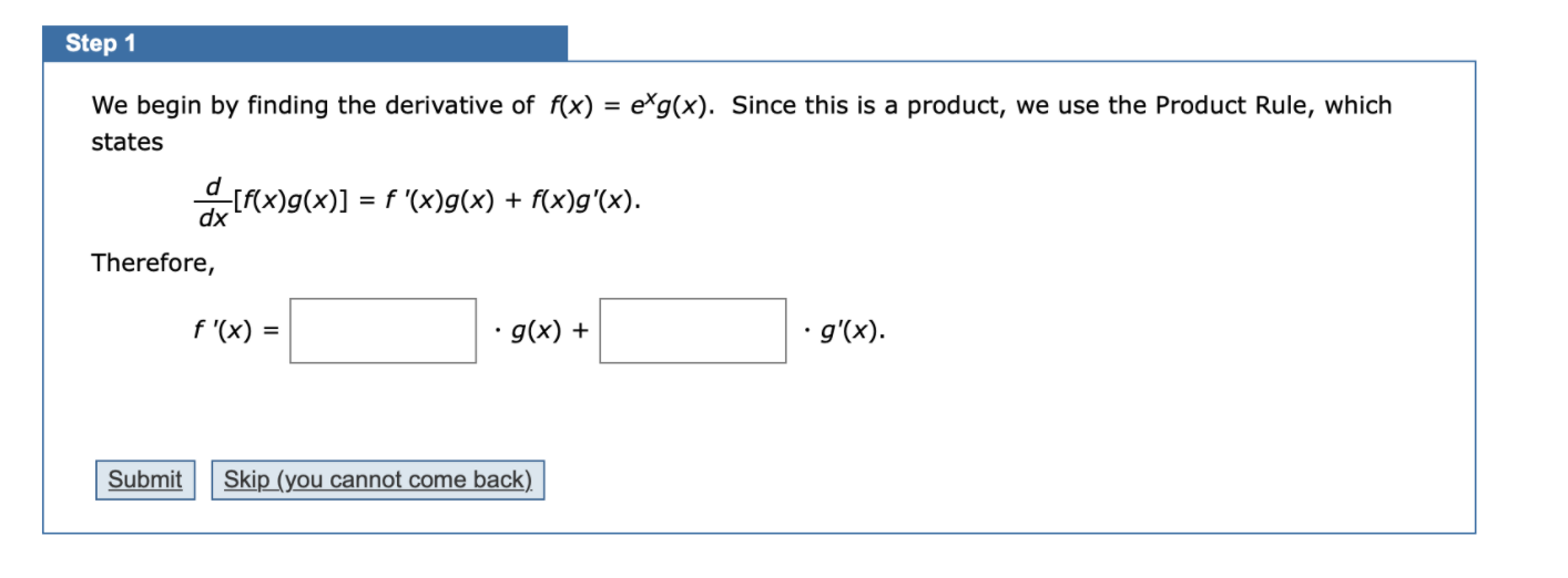 Solved Tutorial Exercise Differentiate. (y + 8y3) Step 1 1 | Chegg.com