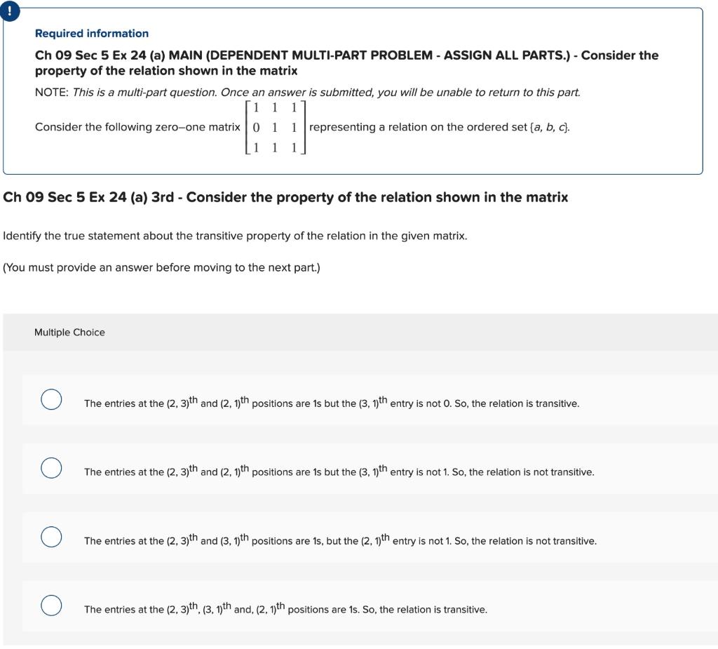Solved Required information Ch 09 Sec 5 Ex 24 (a) MAIN | Chegg.com