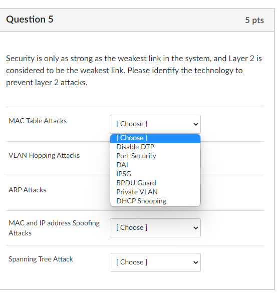 Security is only as strong as the weakest link in the | Chegg.com
