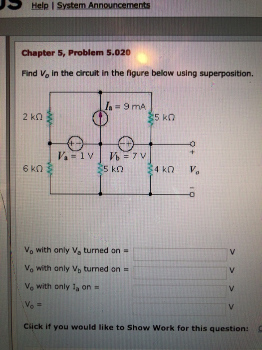 Solved Irwin & Nelms, Basic Engineering Circuit Analysis, | Chegg.com Solved Irwin & Nelms, Basic Engineering Circuit Analysis, | Chegg.com