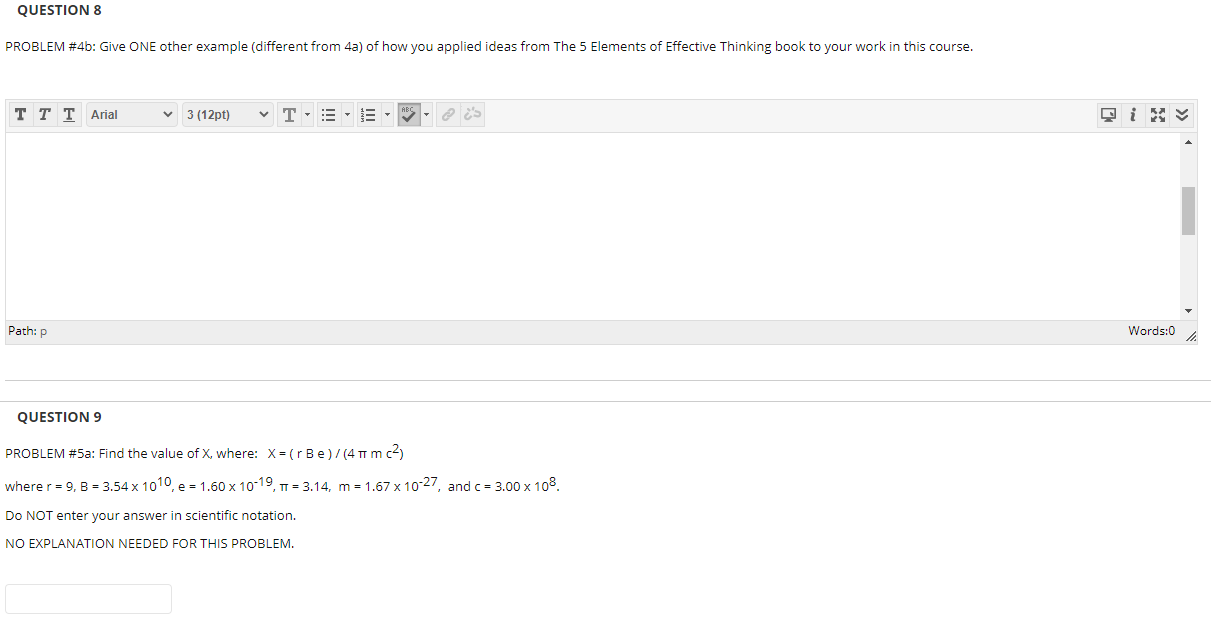 Solved enter only the number do NOT include UNITS do NOT | Chegg.com