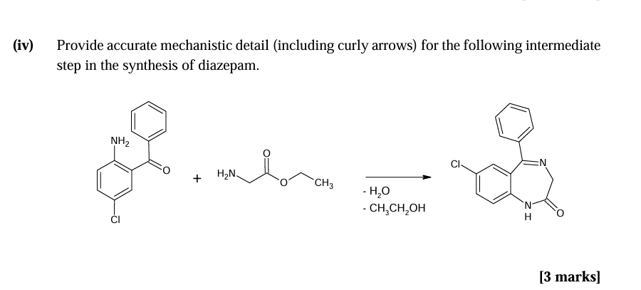Solved (iv) ﻿Provide accurate mechanistic detail (including | Chegg.com