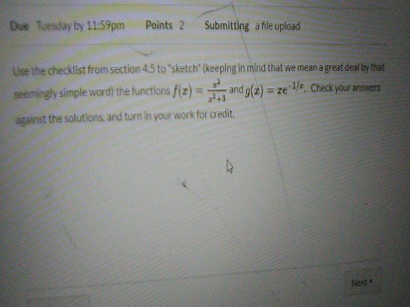 Solved Due Tuesday by 11:59pm Points 2 Submitting a file | Chegg.com