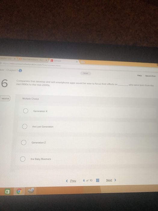 Solved hem uiz Chapter 1 Help Save&Exit 6 Companies that | Chegg.com Solved hem uiz Chapter 1 Help Save&Exit 6 Companies that | Chegg.com