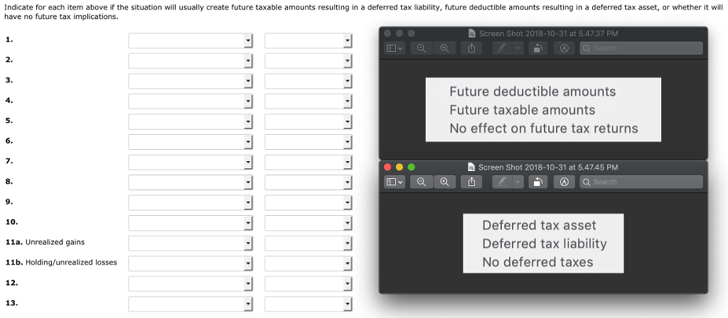 Solved Exercise 18-3 The following are independent items 1. | Chegg.com