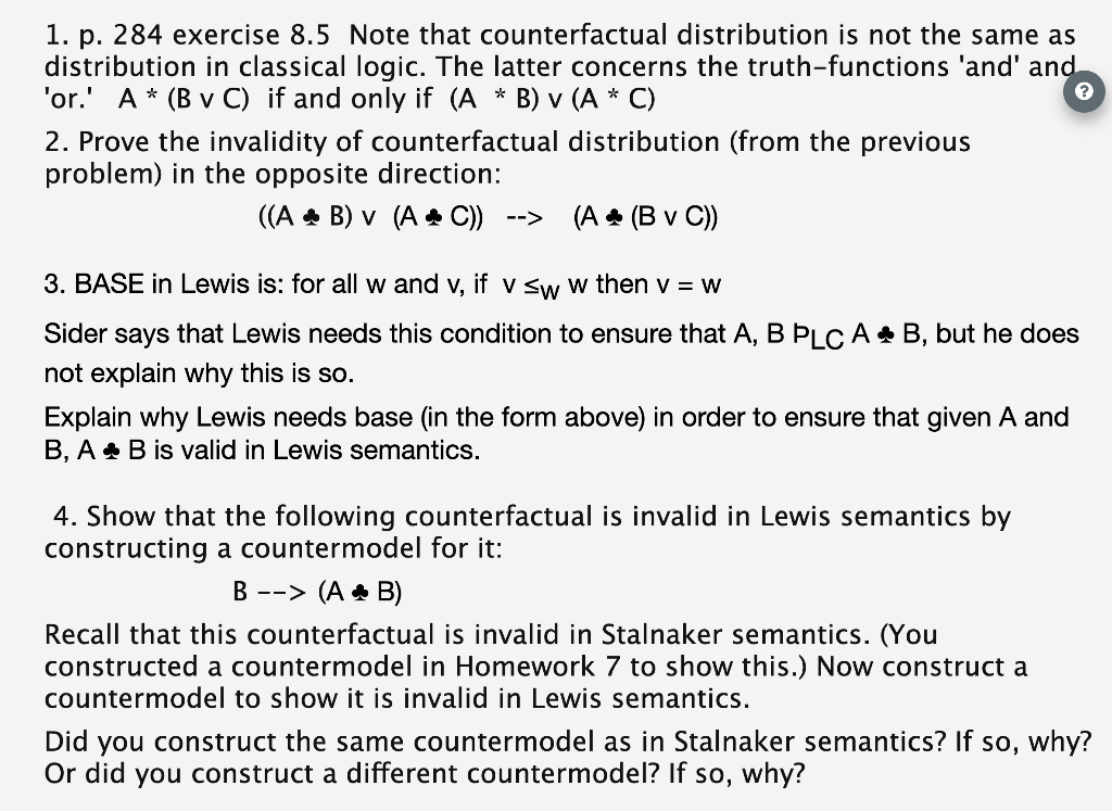 Exercise 8.5 Show that Kuc [po+(41x)]-[(00-)v(60-x)] | Chegg.com