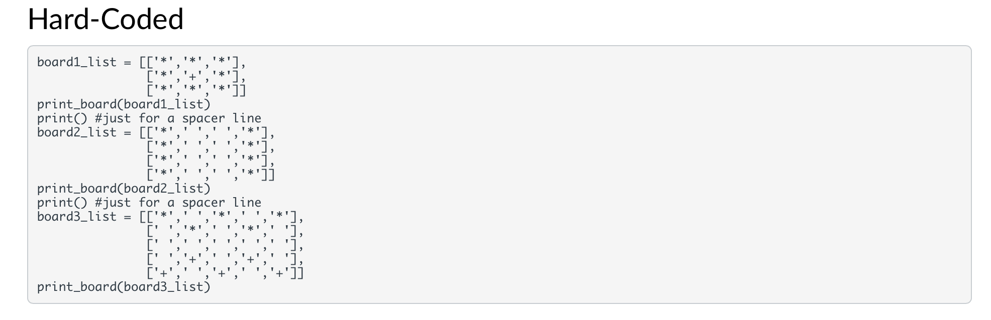 Solved please make code f'string if possible and apply the | Chegg.com