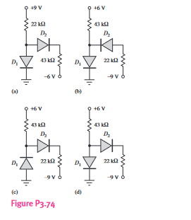 Simulation 2. Diode Circuit (10p) 1. Consider problem | Chegg.com