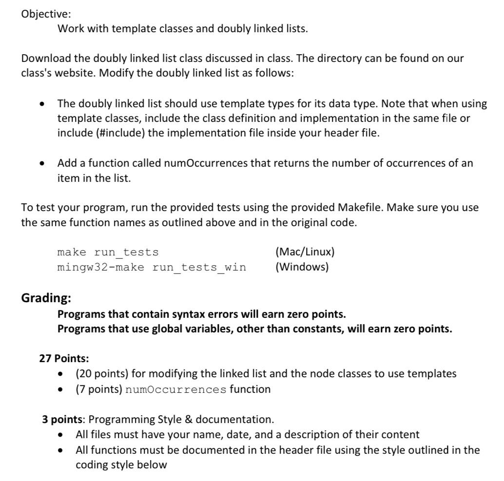 Solved This due in 3 hours. Code in C++, run it on Visual | Chegg.com