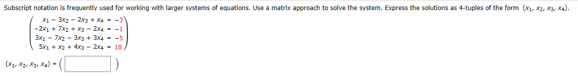 Solved Subscript notation is frequently used for working | Chegg.com