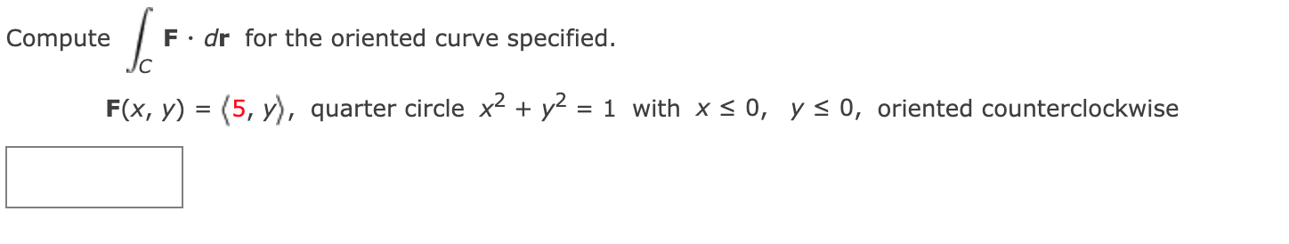 Solved Compute bro f ds for the curve specified. f(x, y, z) | Chegg.com