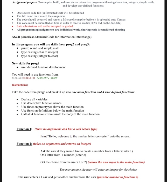 Solved Assignment purpose: To compile, build, and execute an | Chegg.com