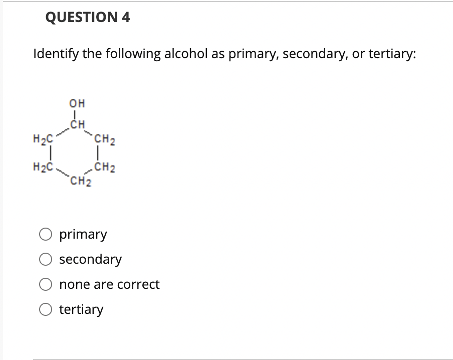 Solved QUESTION 1 Name the following compound: H3C CH2 CH " | Chegg.com