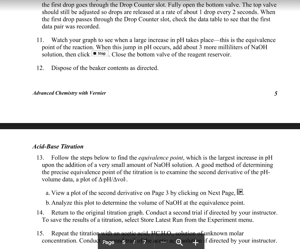 Solved 1. Calculate the molar amounts of NaOH used in | Chegg.com