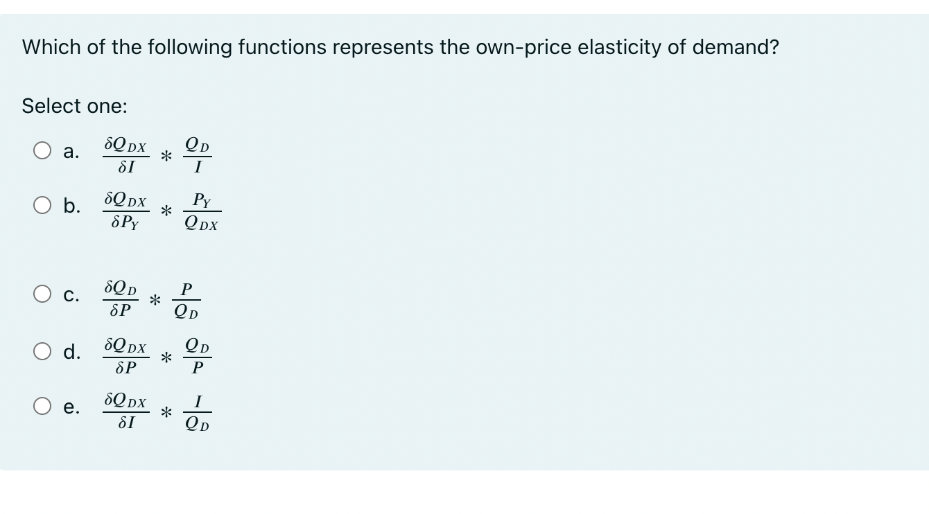 Solved Which of the following functions represents the | Chegg.com