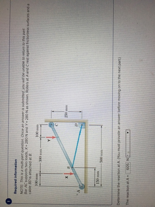 Solved Required information NOTE: This is a multi-part | Chegg.com