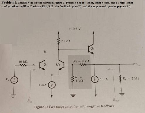 Solved Consider the circuit shown in Figure 1. Propose a | Chegg.com