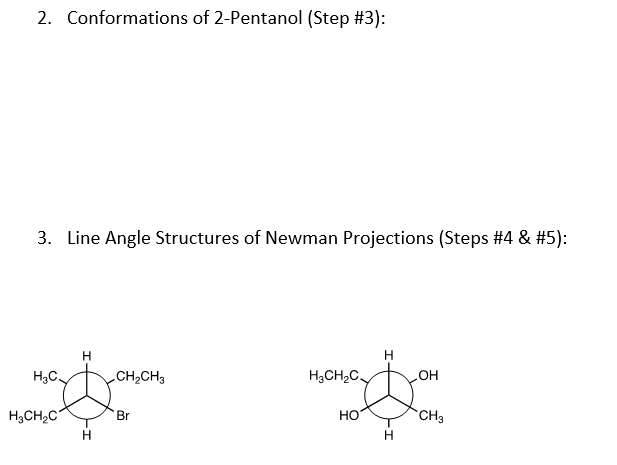 Solved for #3 Draw the line-angle structure for the molecule | Chegg.com