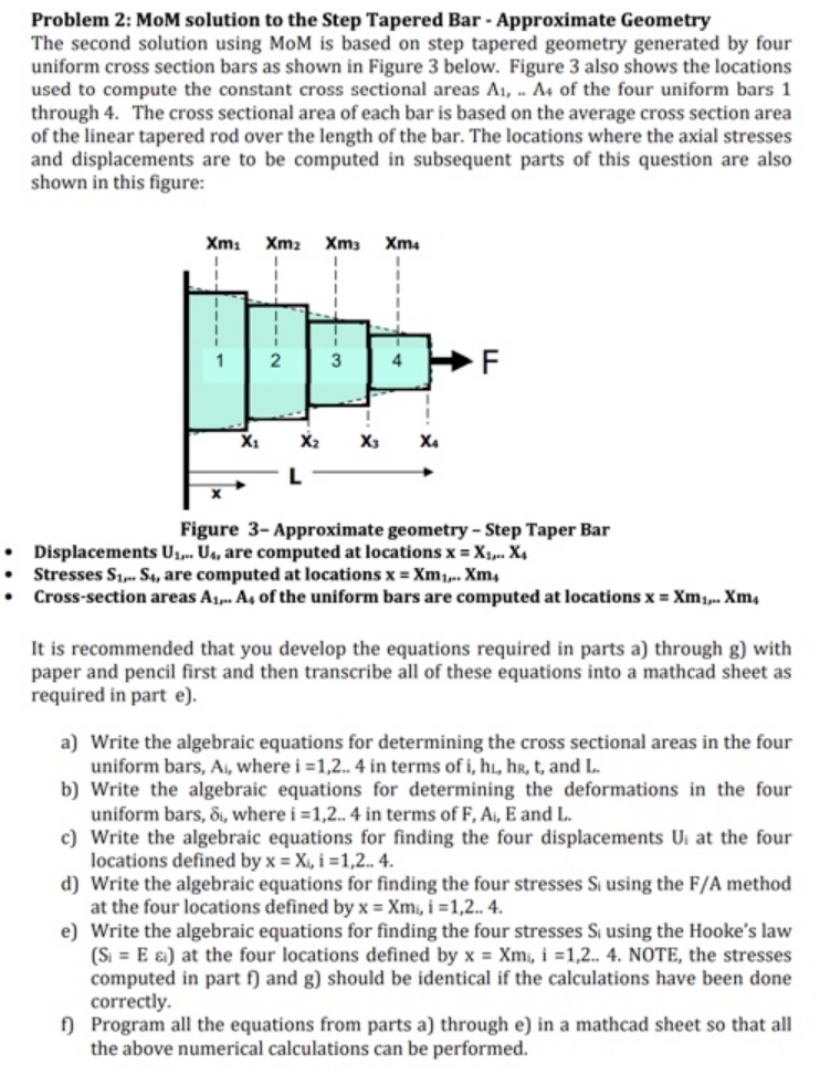 Solved models using MoM. Figure 1 a) below shows the actual | Chegg.com