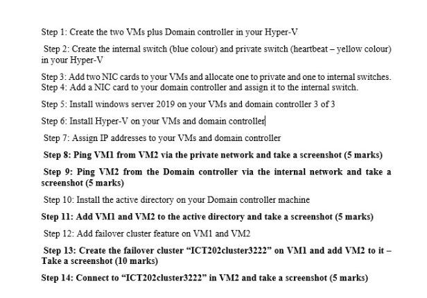 Assessment 2 - Week 9 Assessment type: Individual | Chegg.com