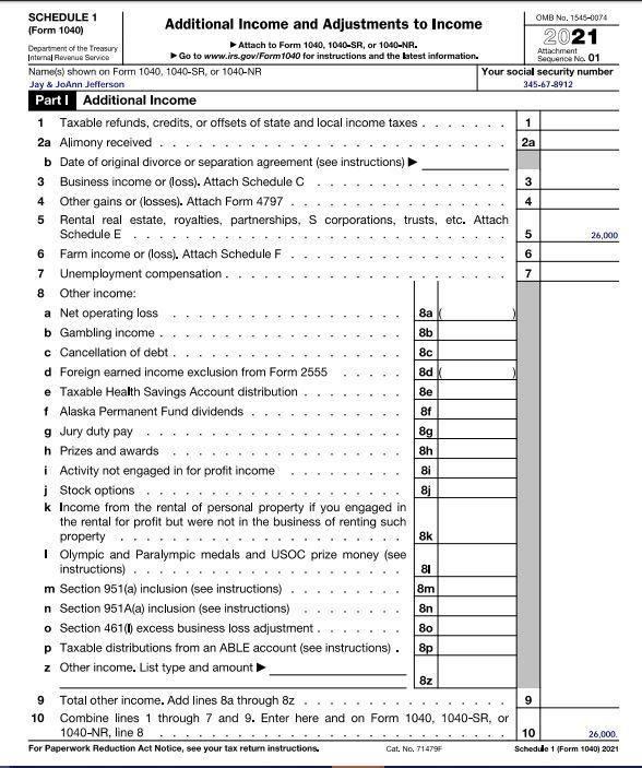 Tax return 1-3: Assuming Jay and JoAnn have this same | Chegg.com