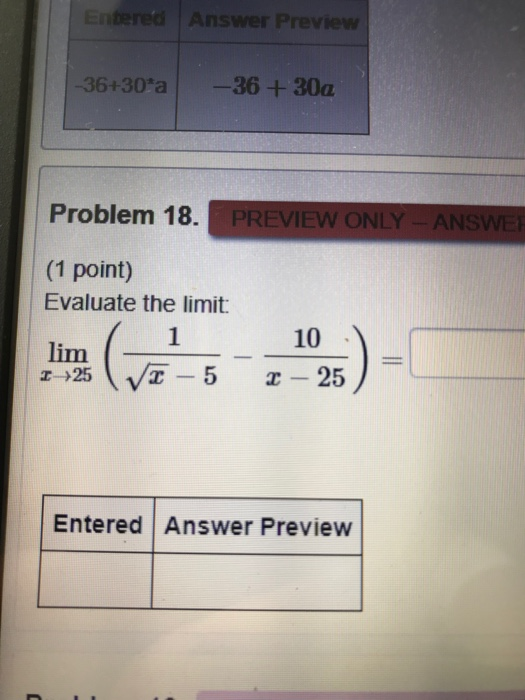 Solved Problem 14. (1 point) Evaluate the limit: lim 1-cos | Chegg.com