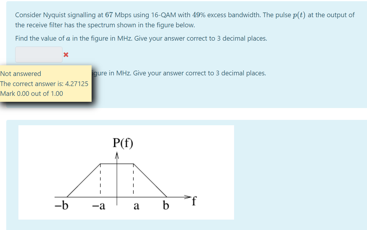 Solved Communication Systems - Q6 Please give detailed steps | Chegg.com