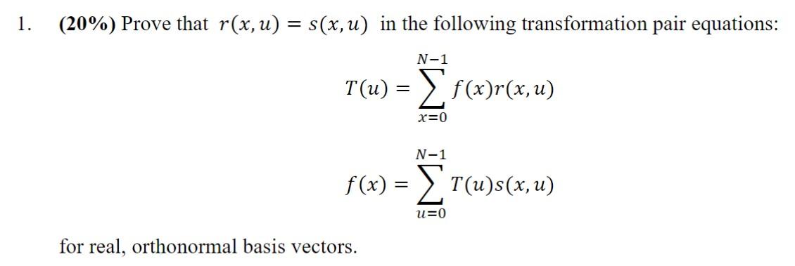Solved (20\%) Prove that r(x,u)=s(x,u) in the following | Chegg.com