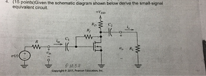 Solved: Given The Schematic Diagram Shown Below Derive The... | Chegg.com