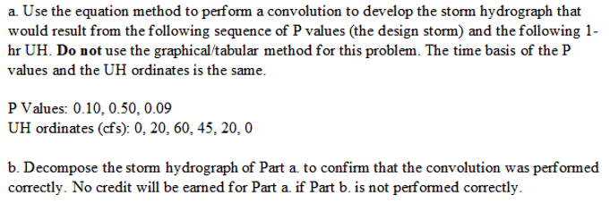 Solved a. Use the equation method to perform a convolution | Chegg.com